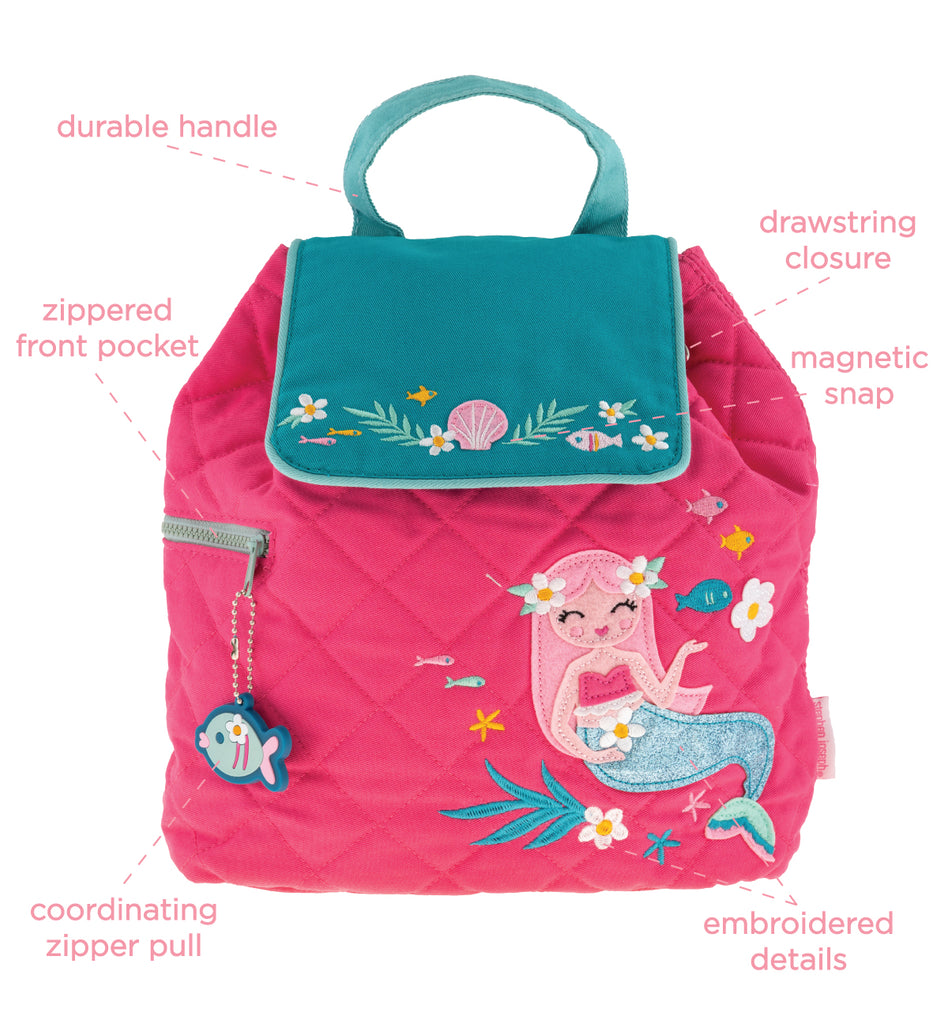 Quilted Backpacks - Back to School Supplies for Kids – Stephen Joseph Gifts