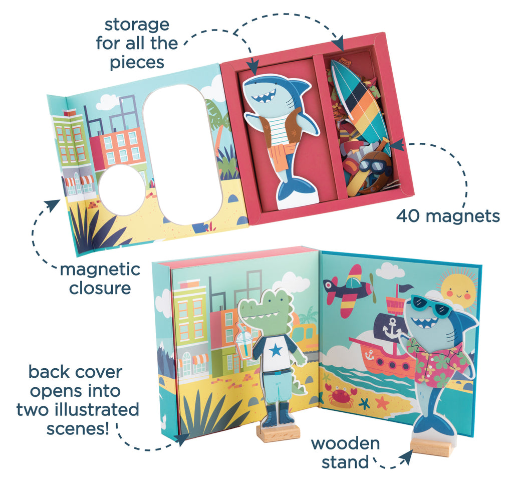 Magnetic Dress Up Box Set - Fun Toys for Kids – Stephen Joseph Gifts