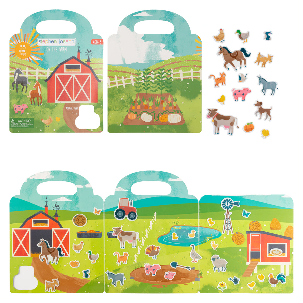 Reusable Sticker Book - Creative Activities for Kids – Stephen Joseph Gifts